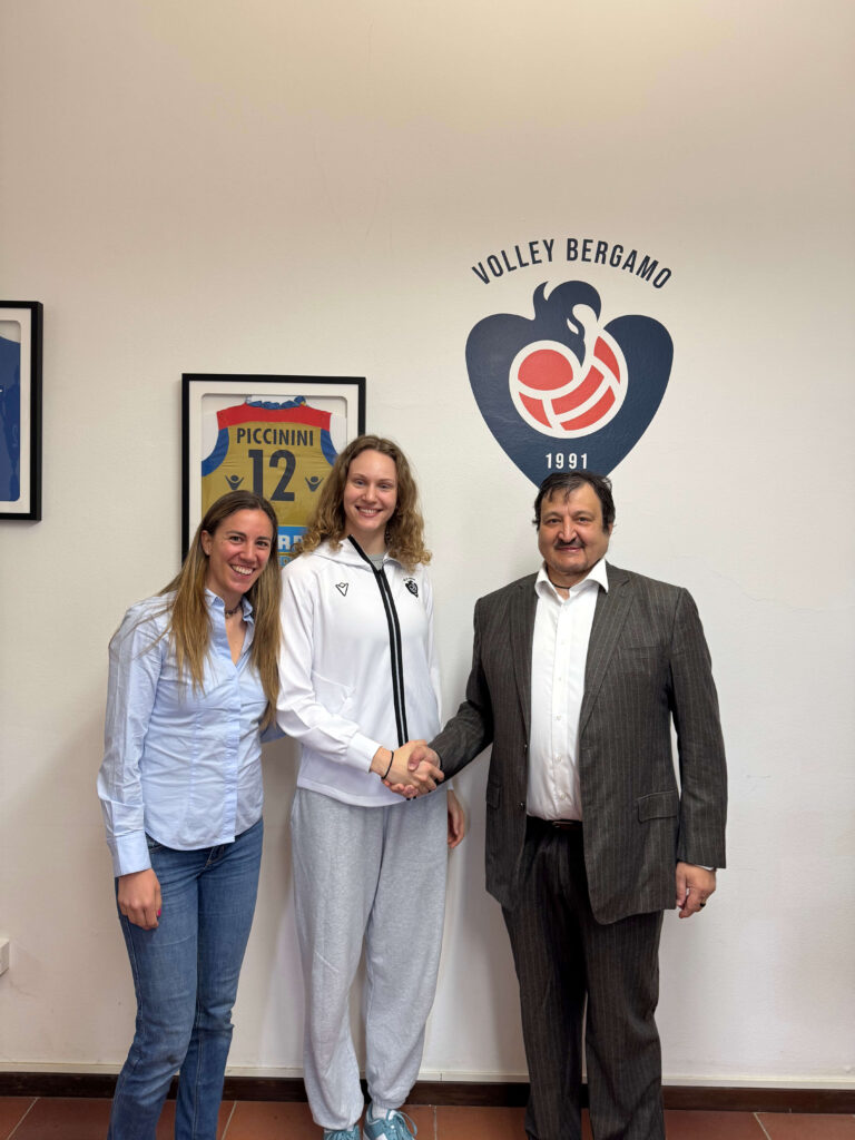 Weske per la rinnovata diagonale rossoblù - Volley Bergamo 1991